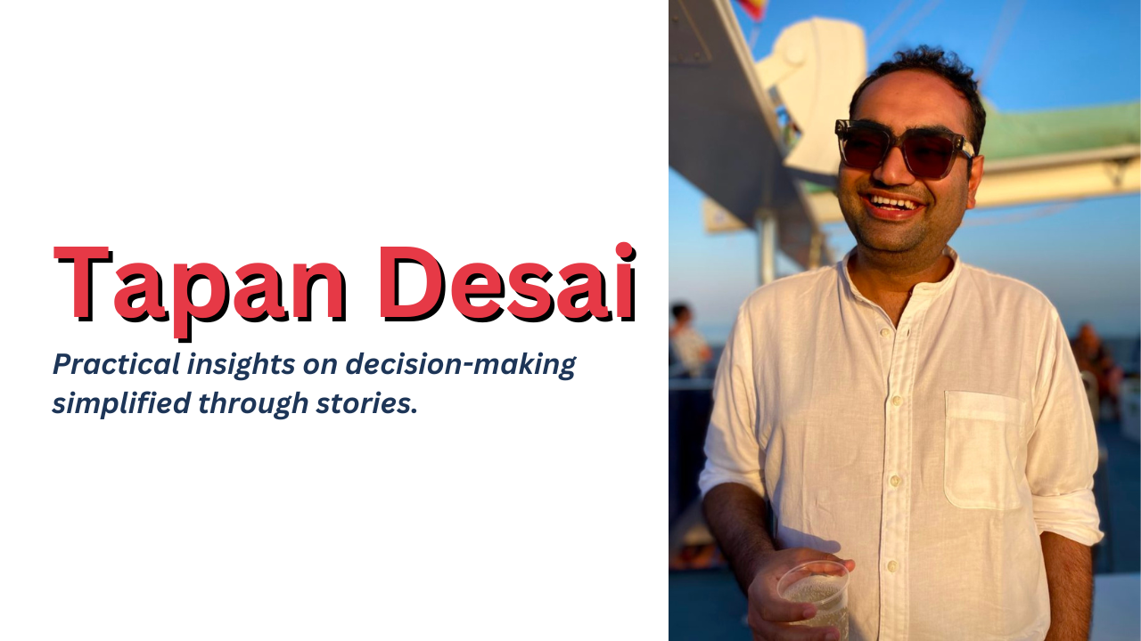 What I'm Doing Now - Tapan Desai